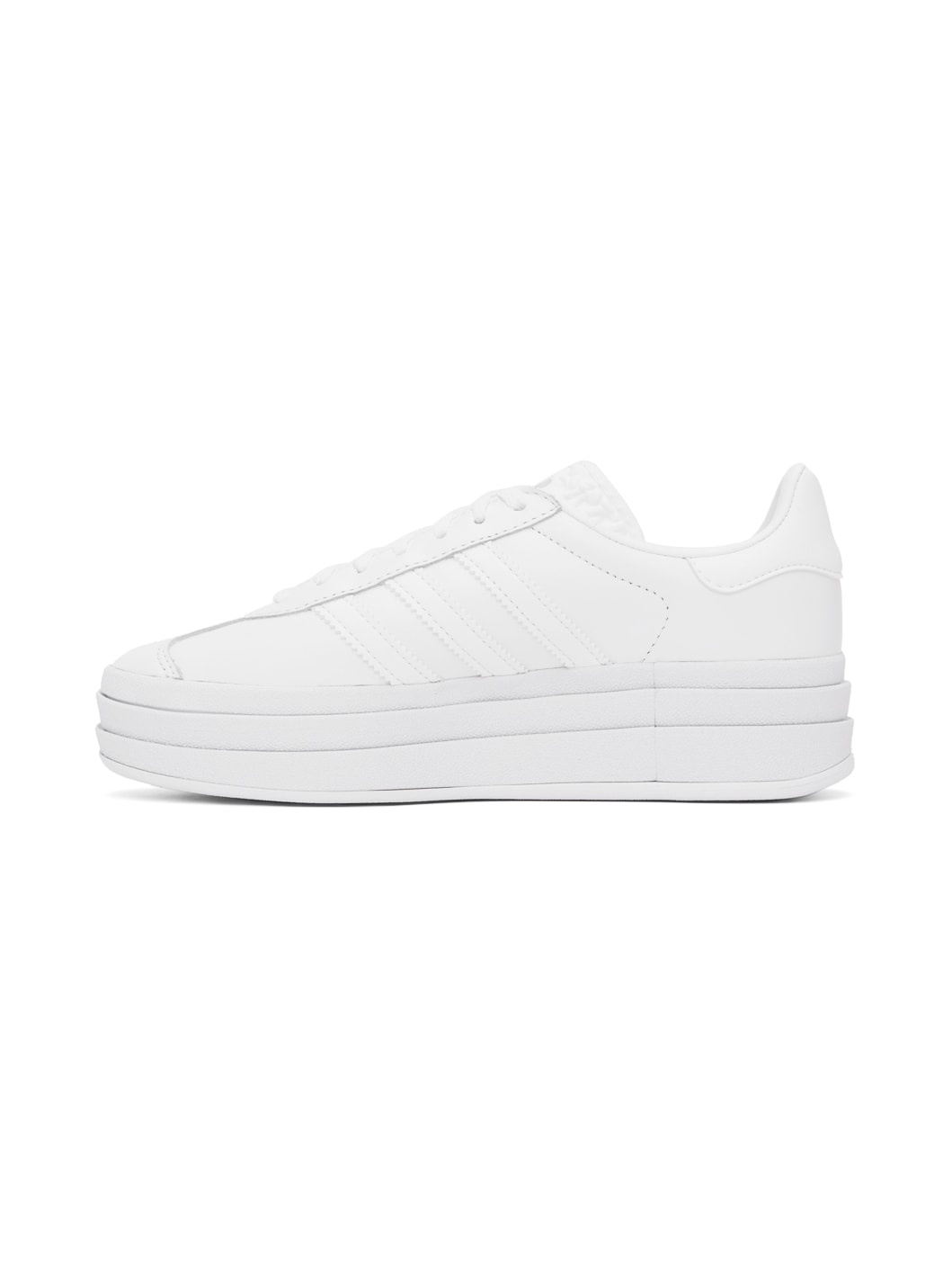 adidas Originals White Gazelle Bold Sneakers | REVERSIBLE