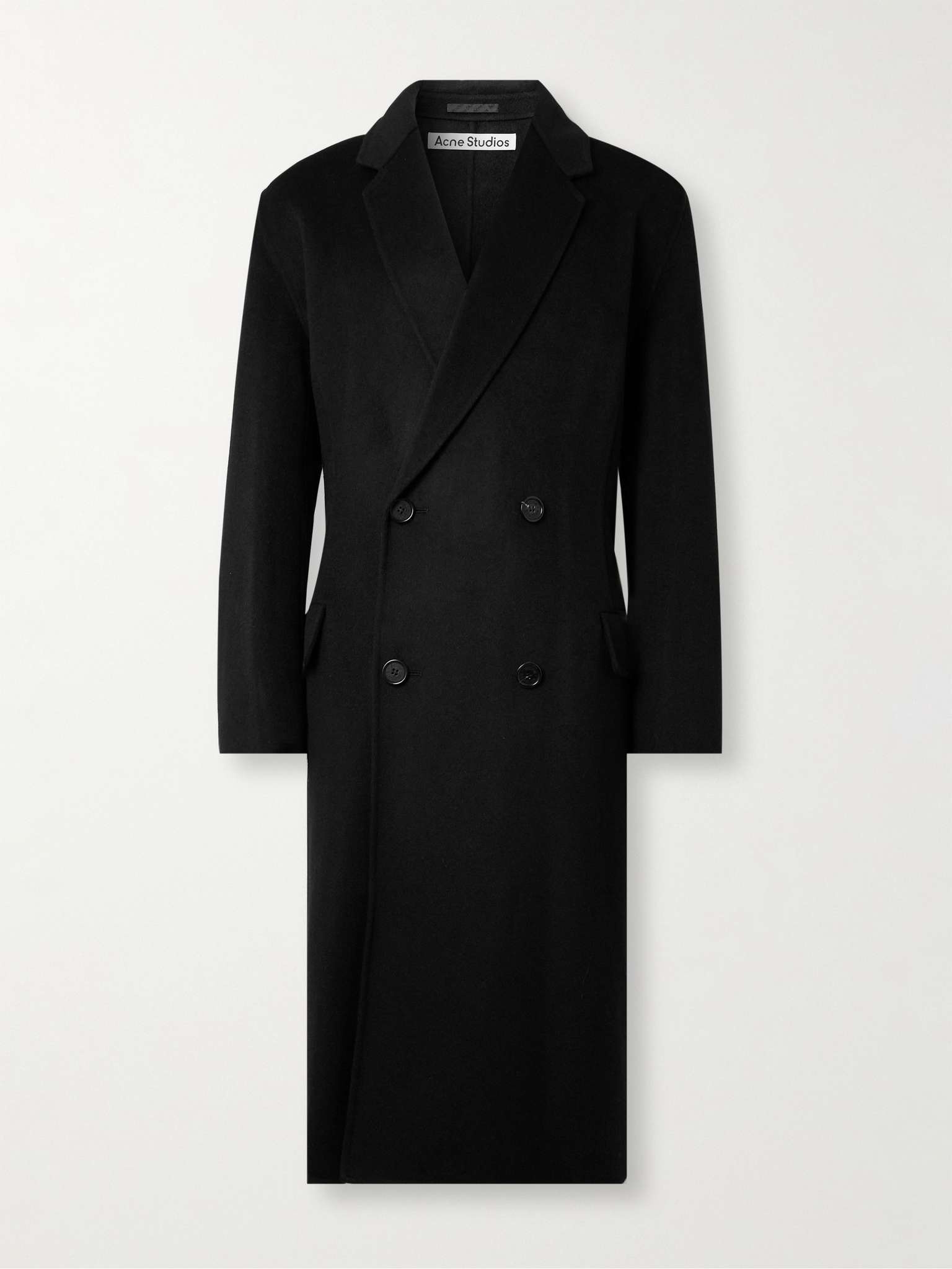Acne Studios Dojack Double-Breasted Wool-Felt Coat | REVERSIBLE