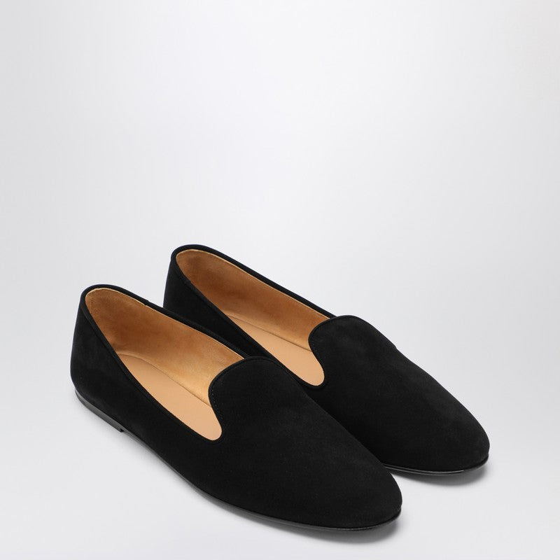 The Row The Row Lippi black suede loafer | choosh | REVERSIBLE