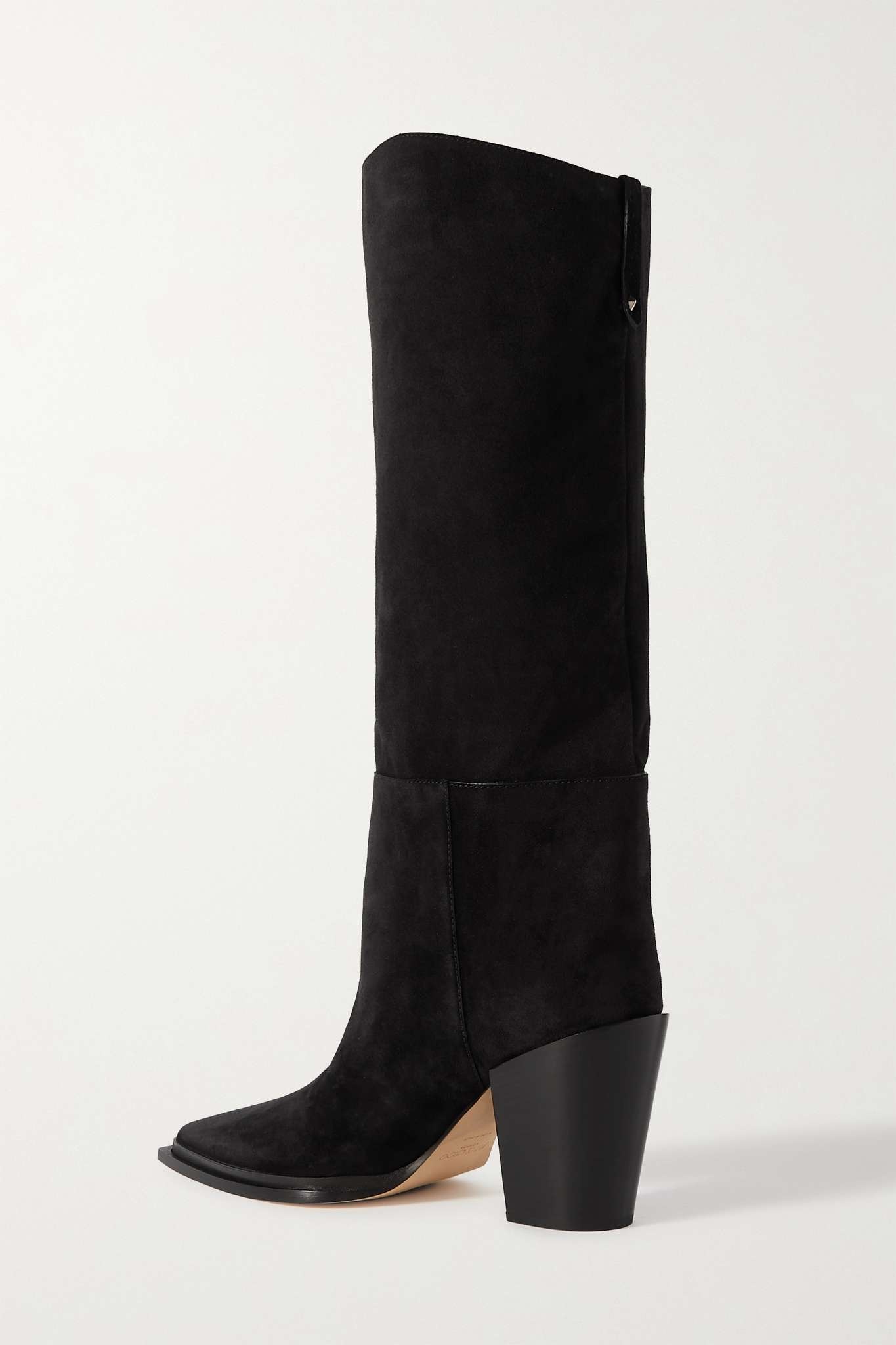 JIMMY CHOO Cece 80 suede knee boots | REVERSIBLE