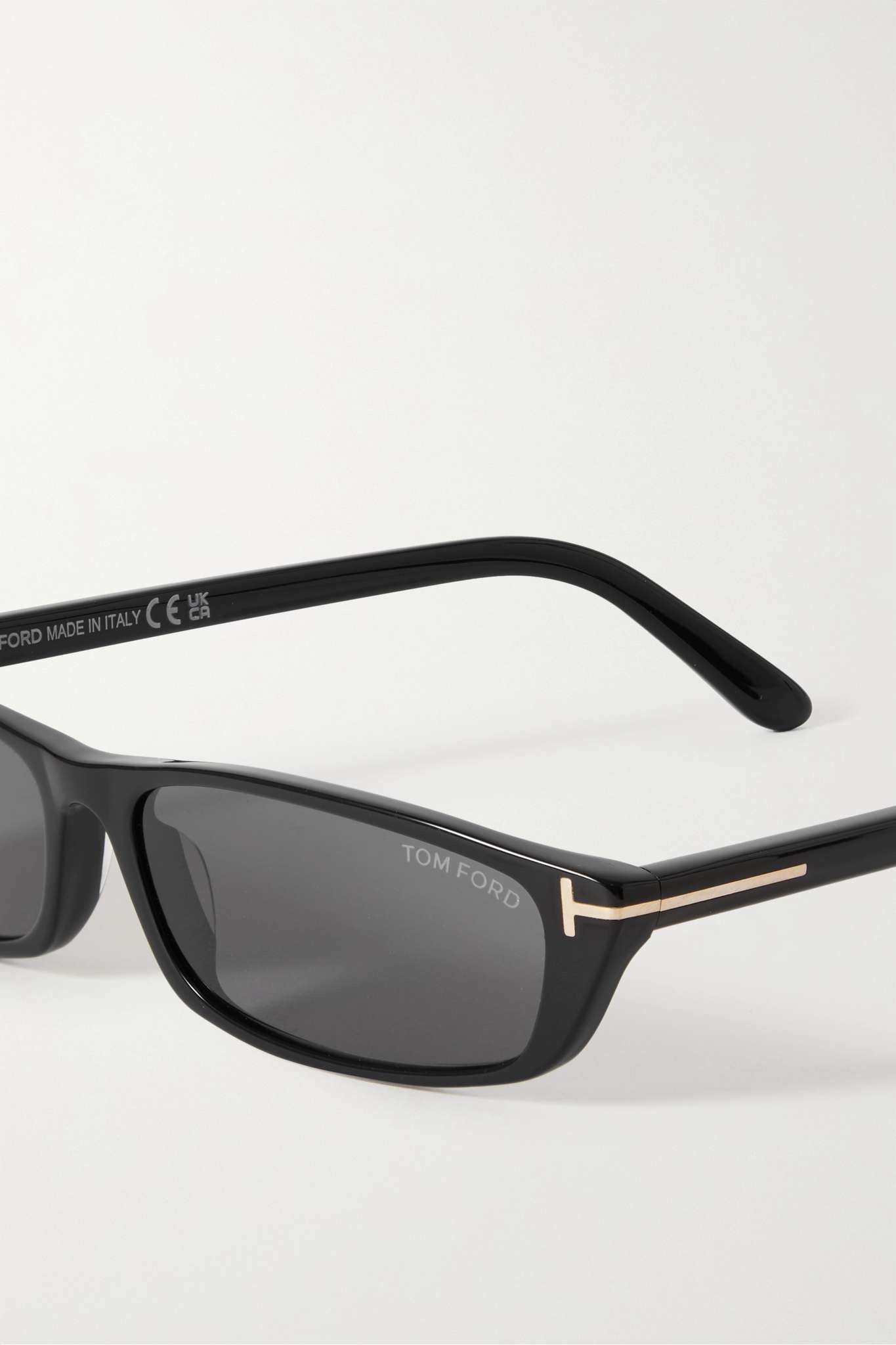 TOM FORD Alejandro rectangular-frame acetate sunglasses | REVERSIBLE