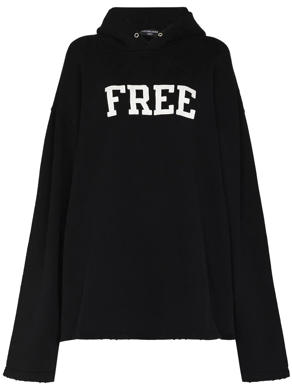 BALENCIAGA Free logo oversized hoodie | farfetch | REVERSIBLE BALENCIAGA Free logo oversized hoodie | farfetch | REVERSIBLE