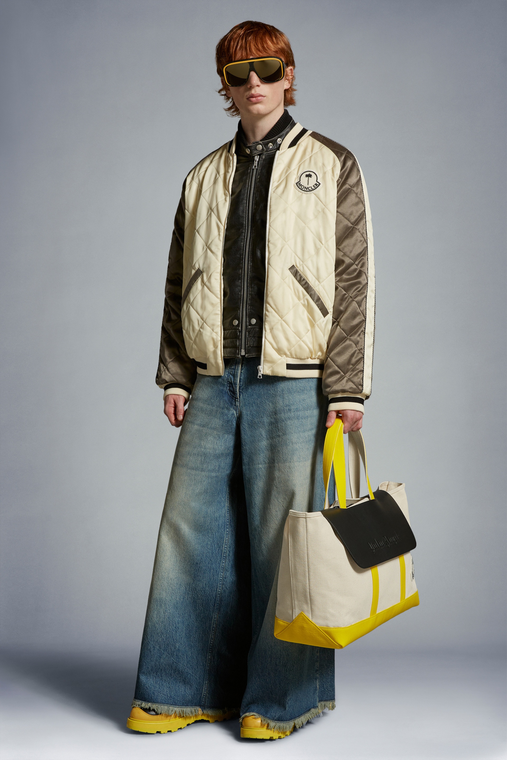 Moncler Gosper Down Varsity Jacket | REVERSIBLE