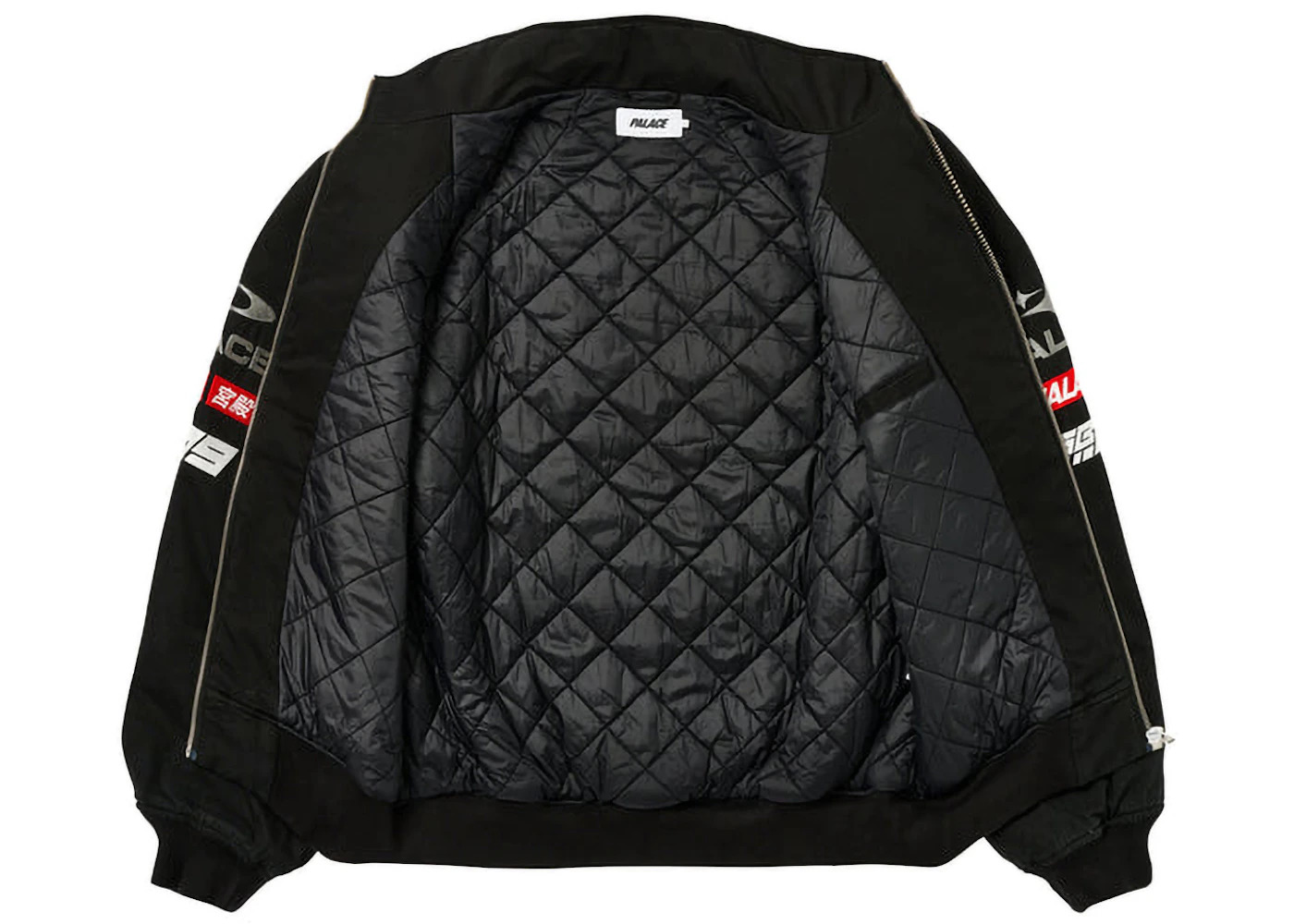 PALACE Palace Pally Rally Jacket Black | REVERSIBLE