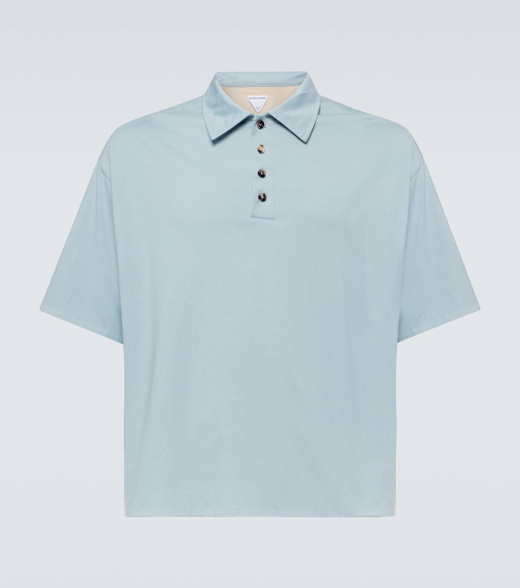 Bottega Veneta Cotton jersey polo shirt | REVERSIBLE Bottega Veneta Cotton jersey polo shirt | REVERSIBLE