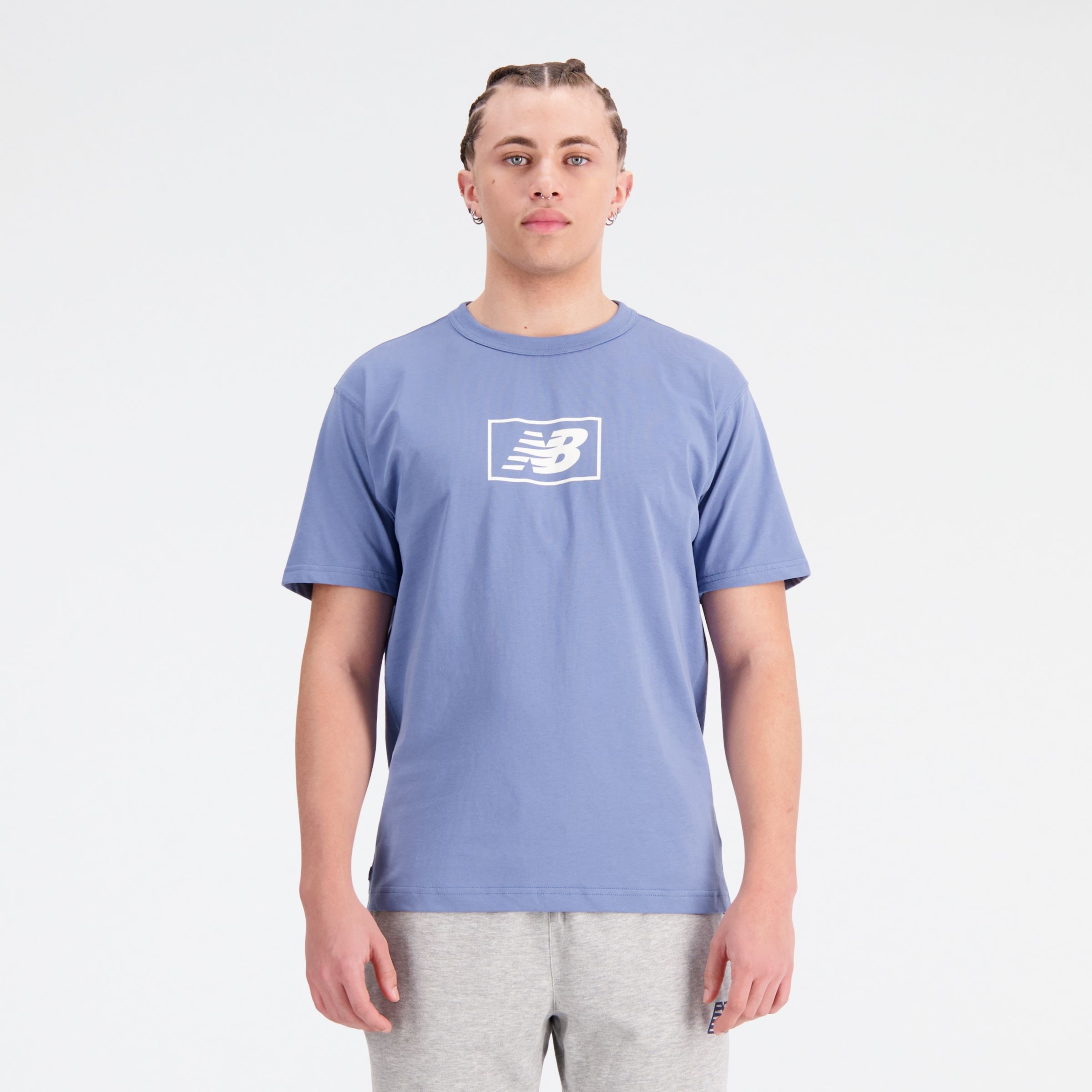 New Balance NB Essentials Logo T-Shirt | REVERSIBLE