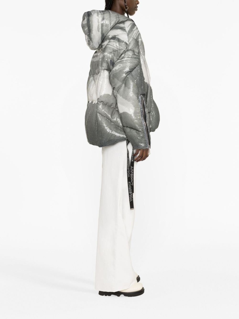 Khrisjoy Khris Iconic puffer jacket | REVERSIBLE