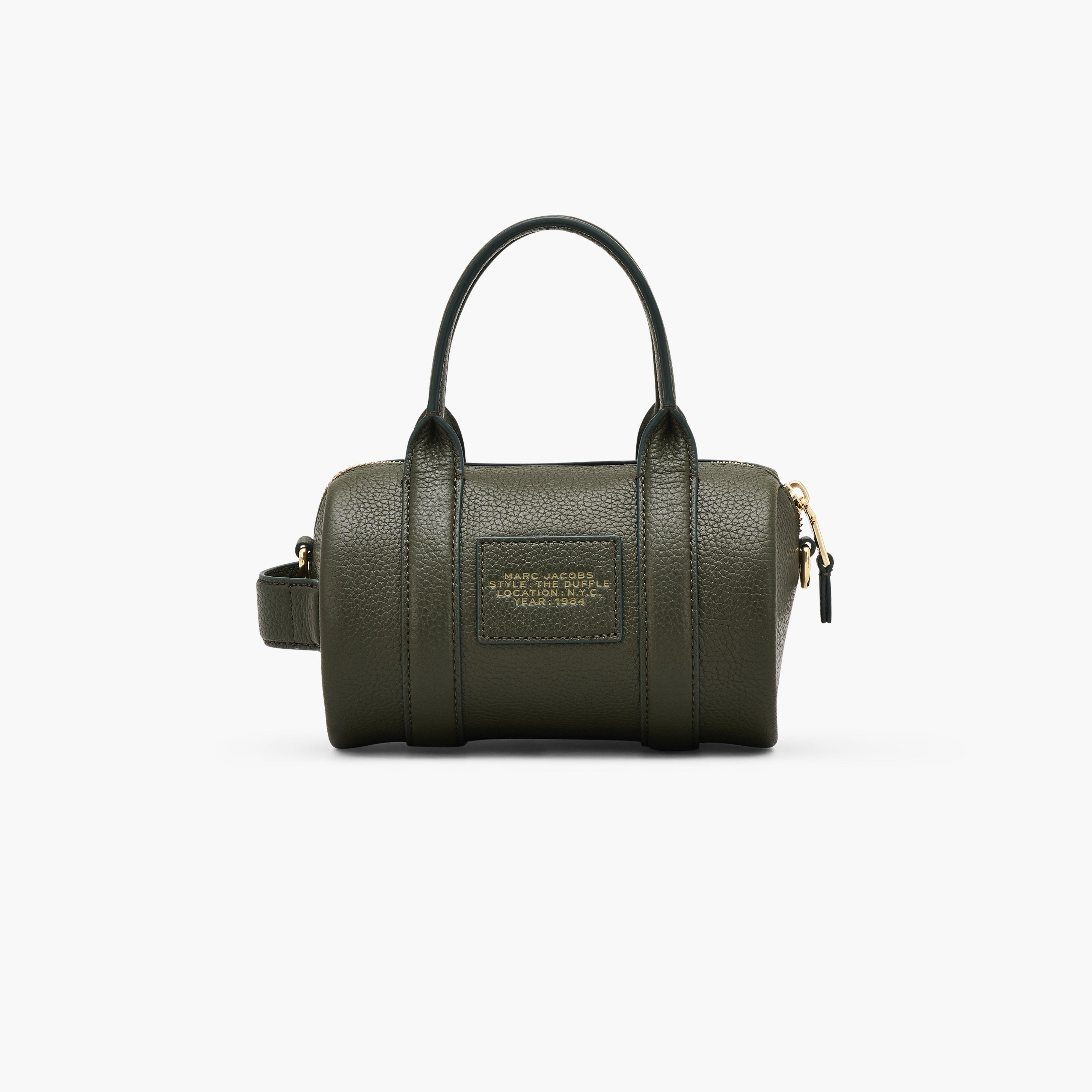 Marc Jacobs THE LEATHER MINI DUFFLE BAG | REVERSIBLE