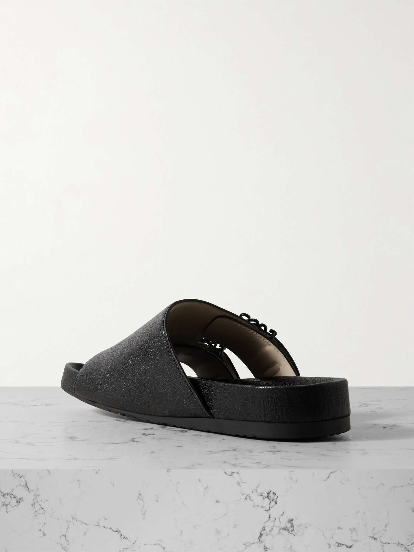 Loewe Ease embellished leather slides | REVERSIBLE