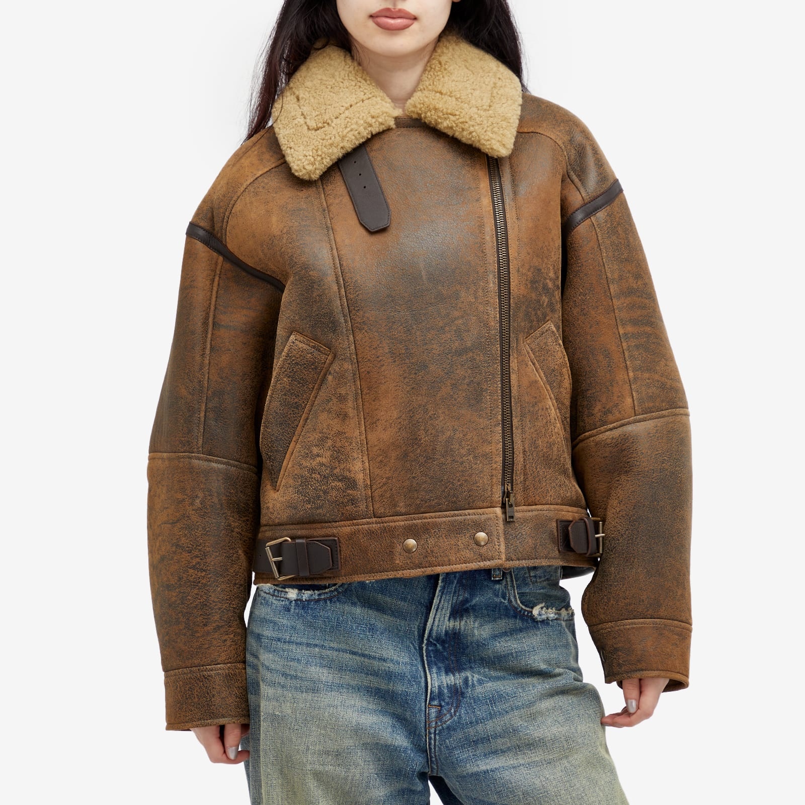Acne Studios Acne Studios Shearling Jacket | endclothing Acne Studios Acne Studios Shearling Jacket | endclothing
