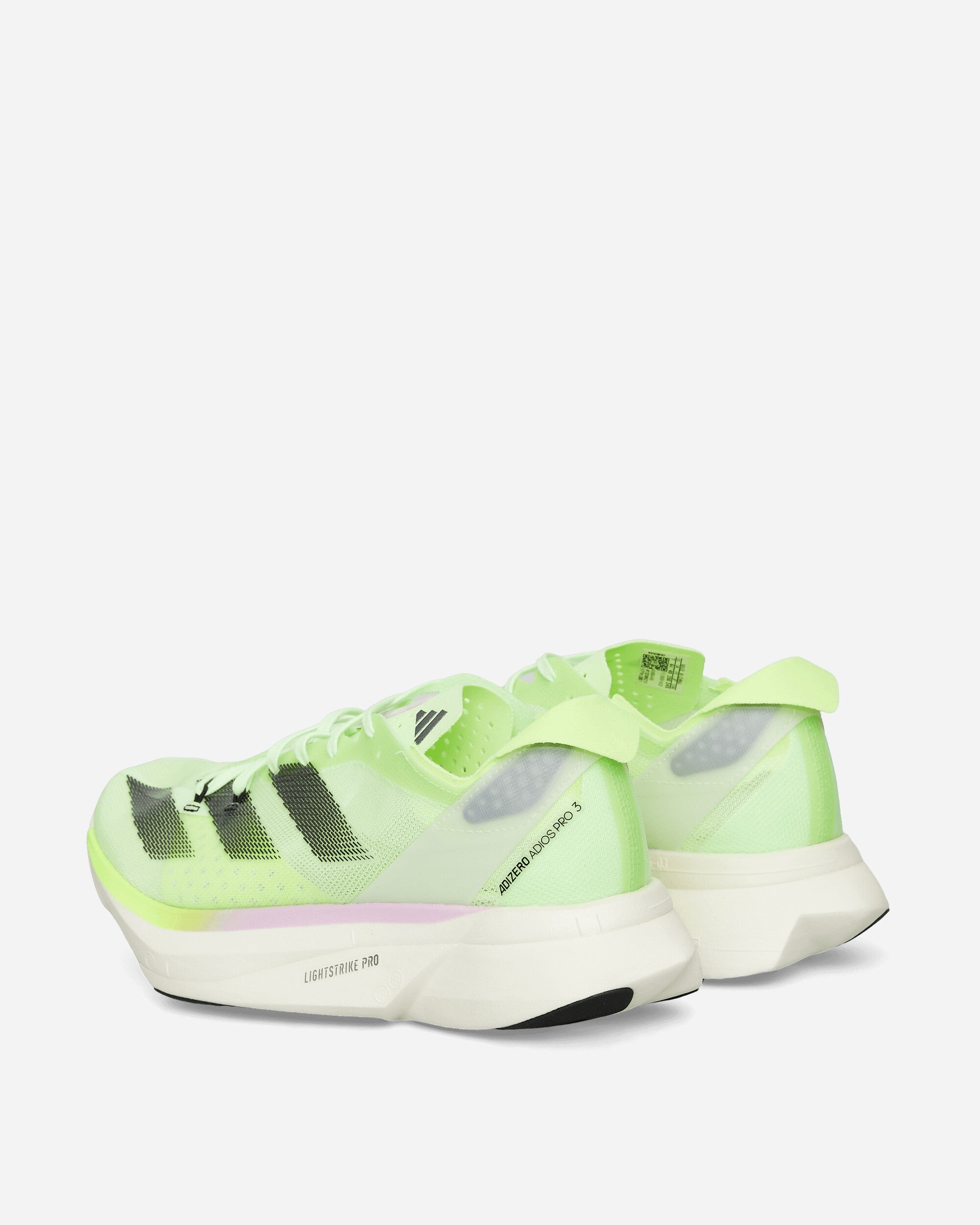 adidas Adizero Adios Pro 3 Green Sneakers Spark / Aurora Met | REVERSIBLE