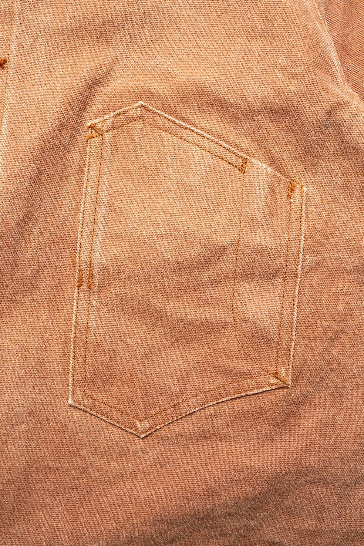 FULLCOUNT Early 1900s Persimmon Tannin Dye Heavy Duck Chore Jacket ...