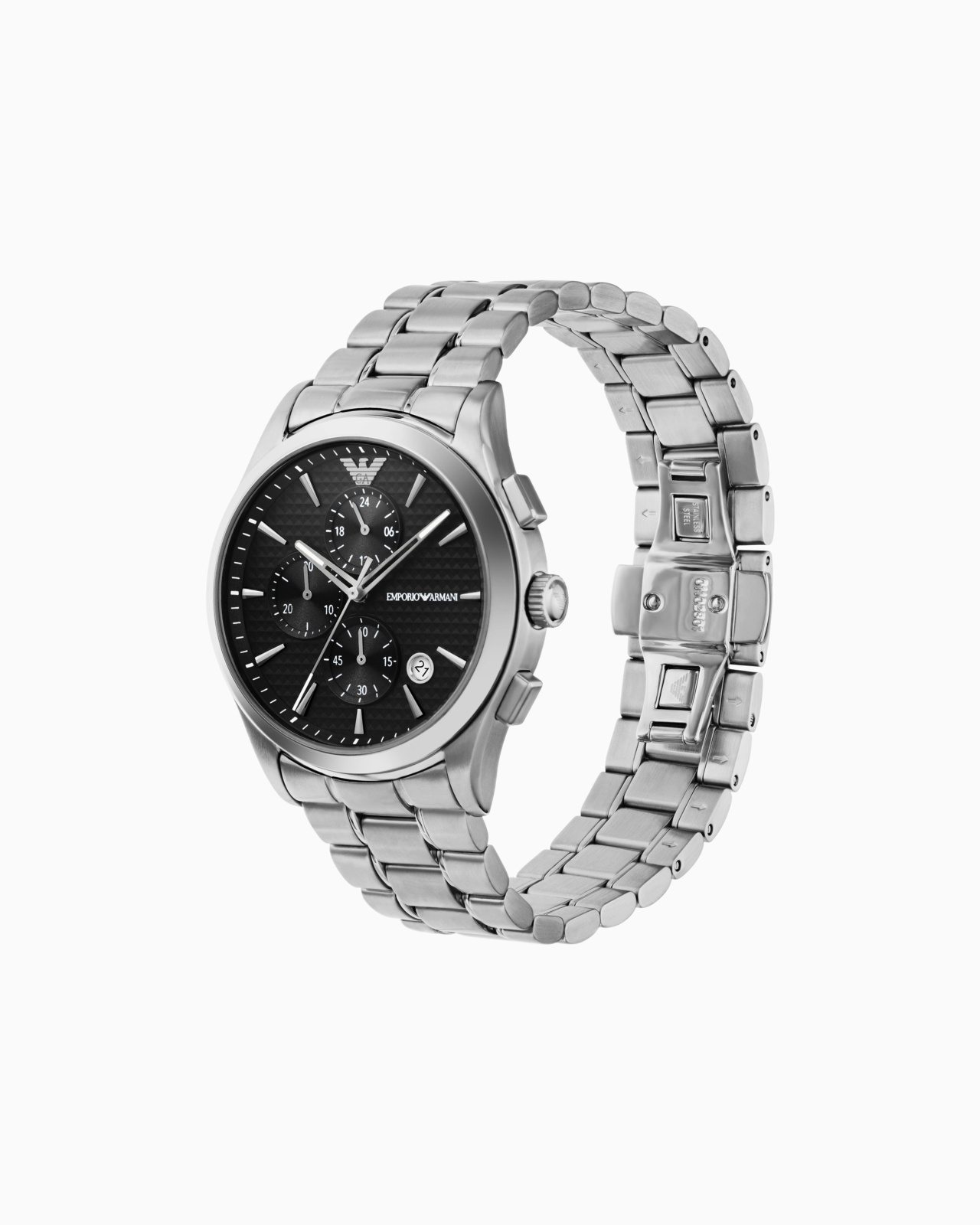 EMPORIO ARMANI CHRONOGRAPH STAINLESS STEEL WATCH | REVERSIBLE EMPORIO ARMANI CHRONOGRAPH STAINLESS STEEL WATCH | REVERSIBLE