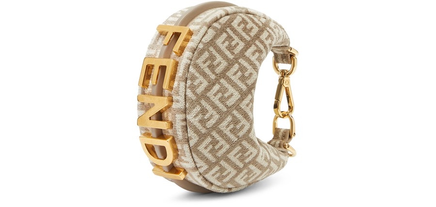FENDI Nano Fendigraphy hobo bag | REVERSIBLE