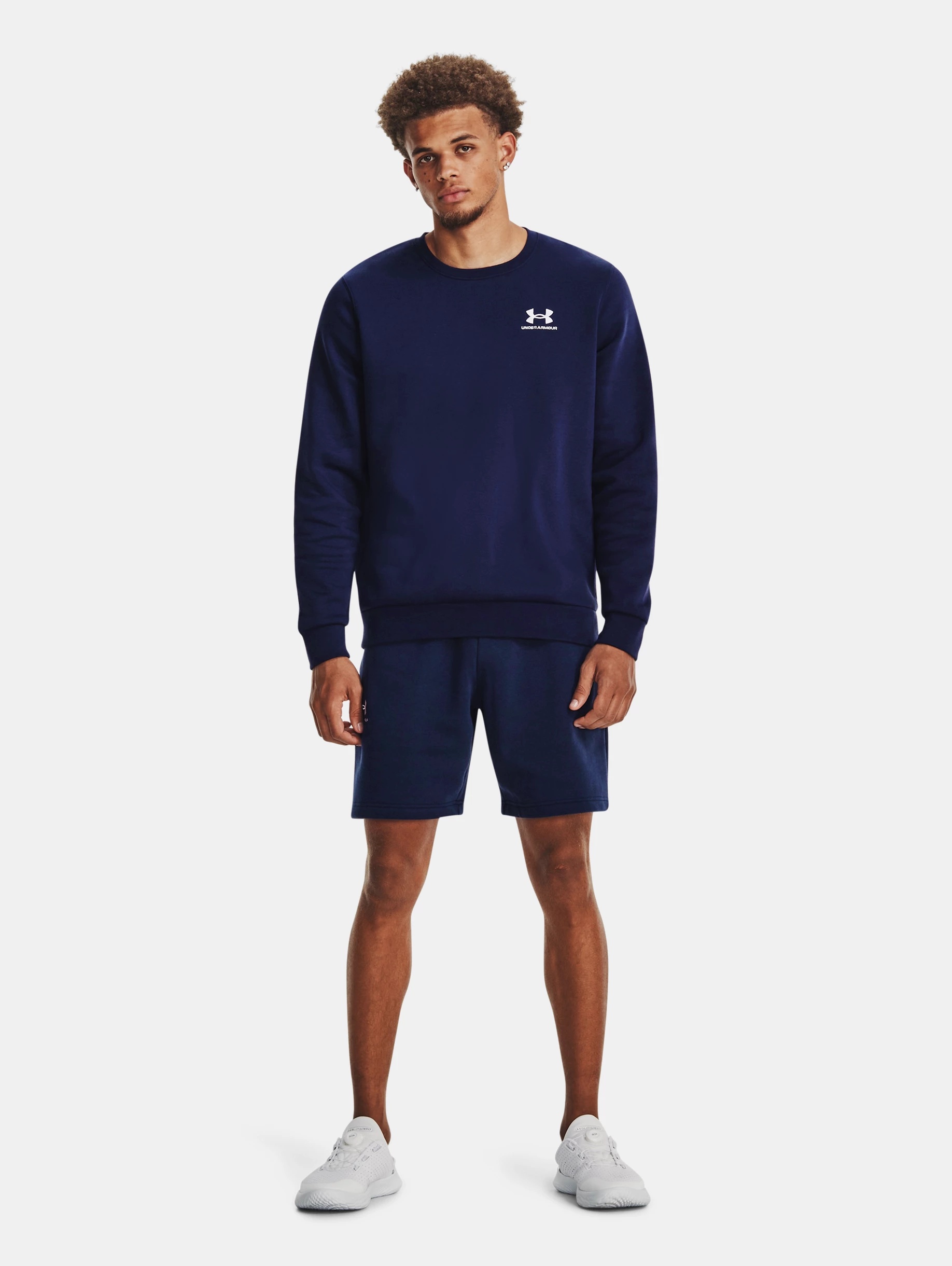 Under Armour Men's UA Icon Fleece Crew | REVERSIBLE