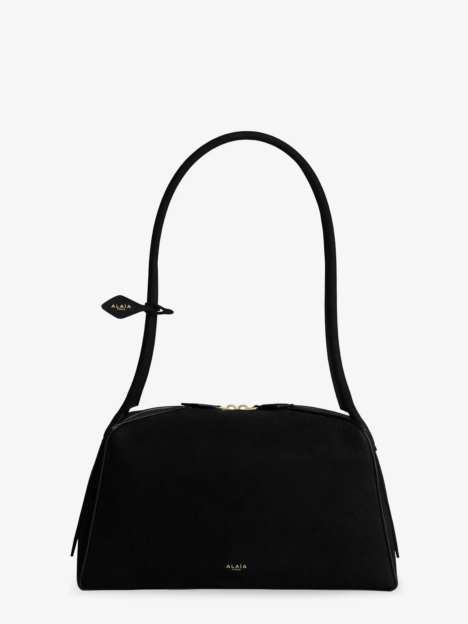 Alaïa Le Bouledogue Nubuck Shoulder Bag | REVERSIBLE