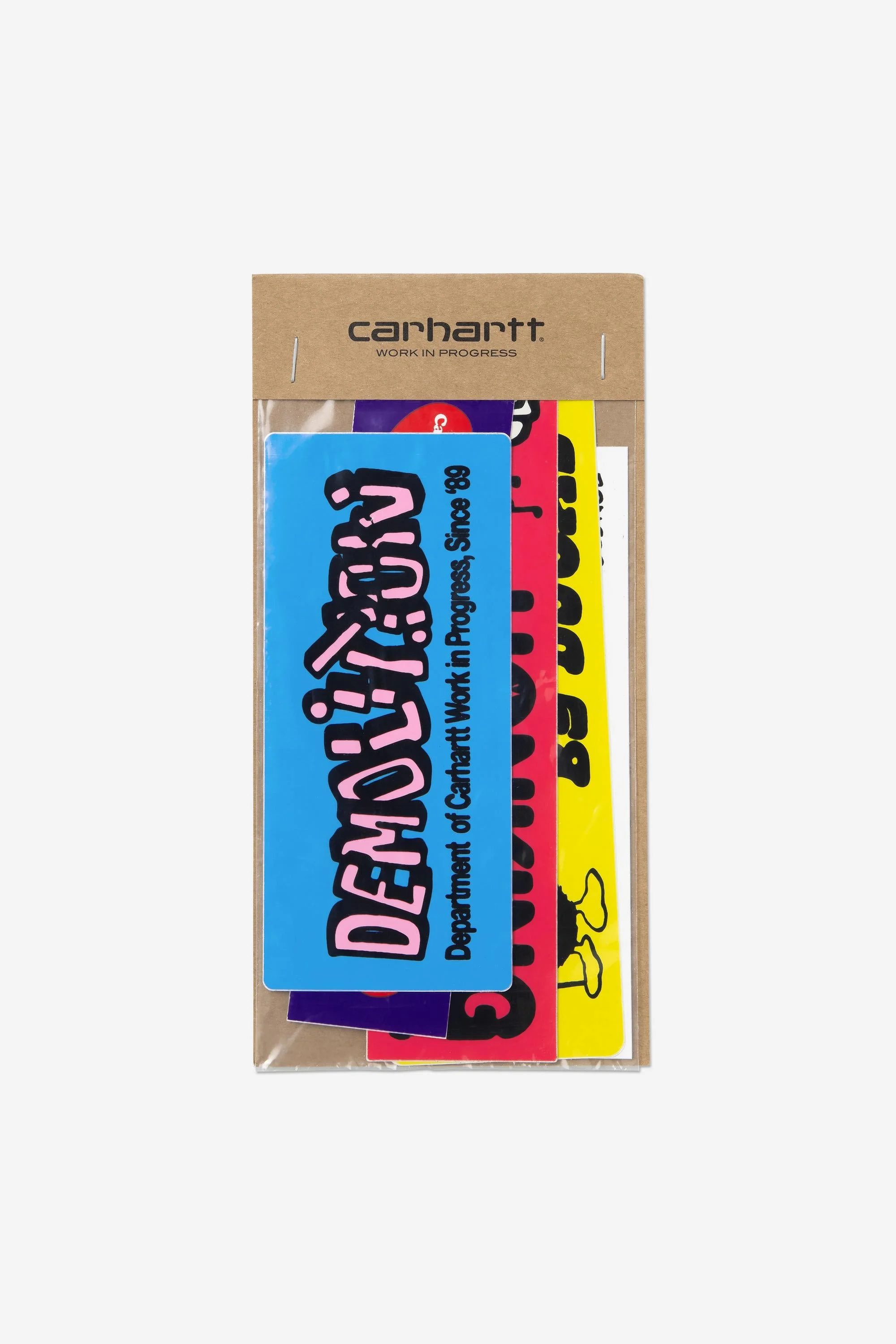 Carhartt WIP Bumper Sticker Pack - I037187_08_XX | REVERSIBLE
