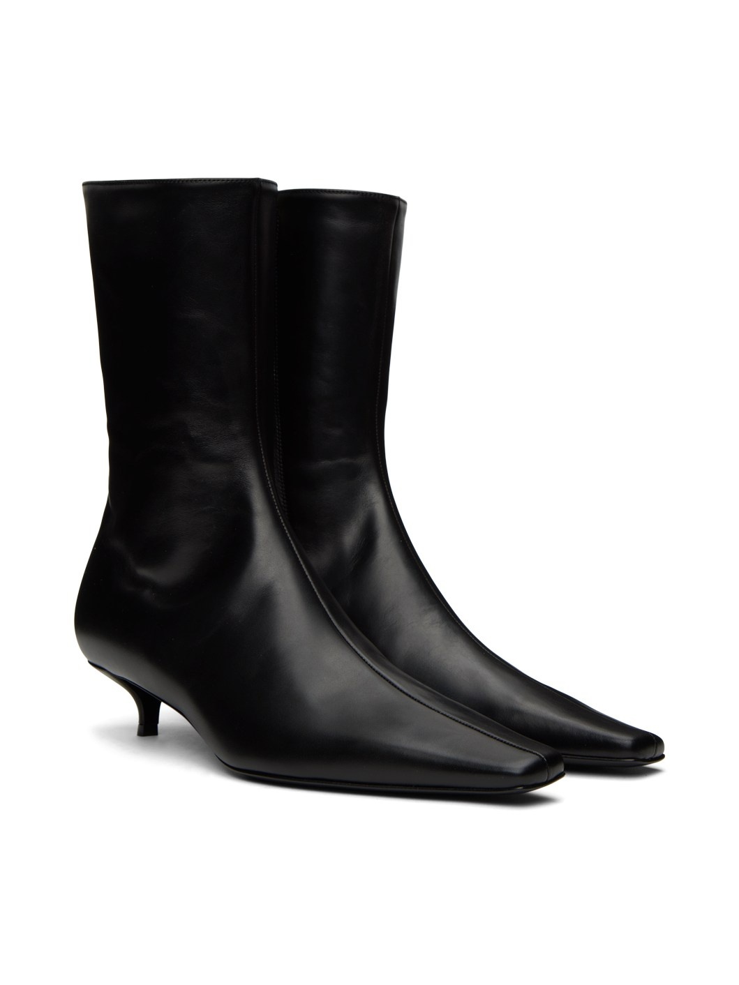 The Row Black Shrimpton Boots | REVERSIBLE