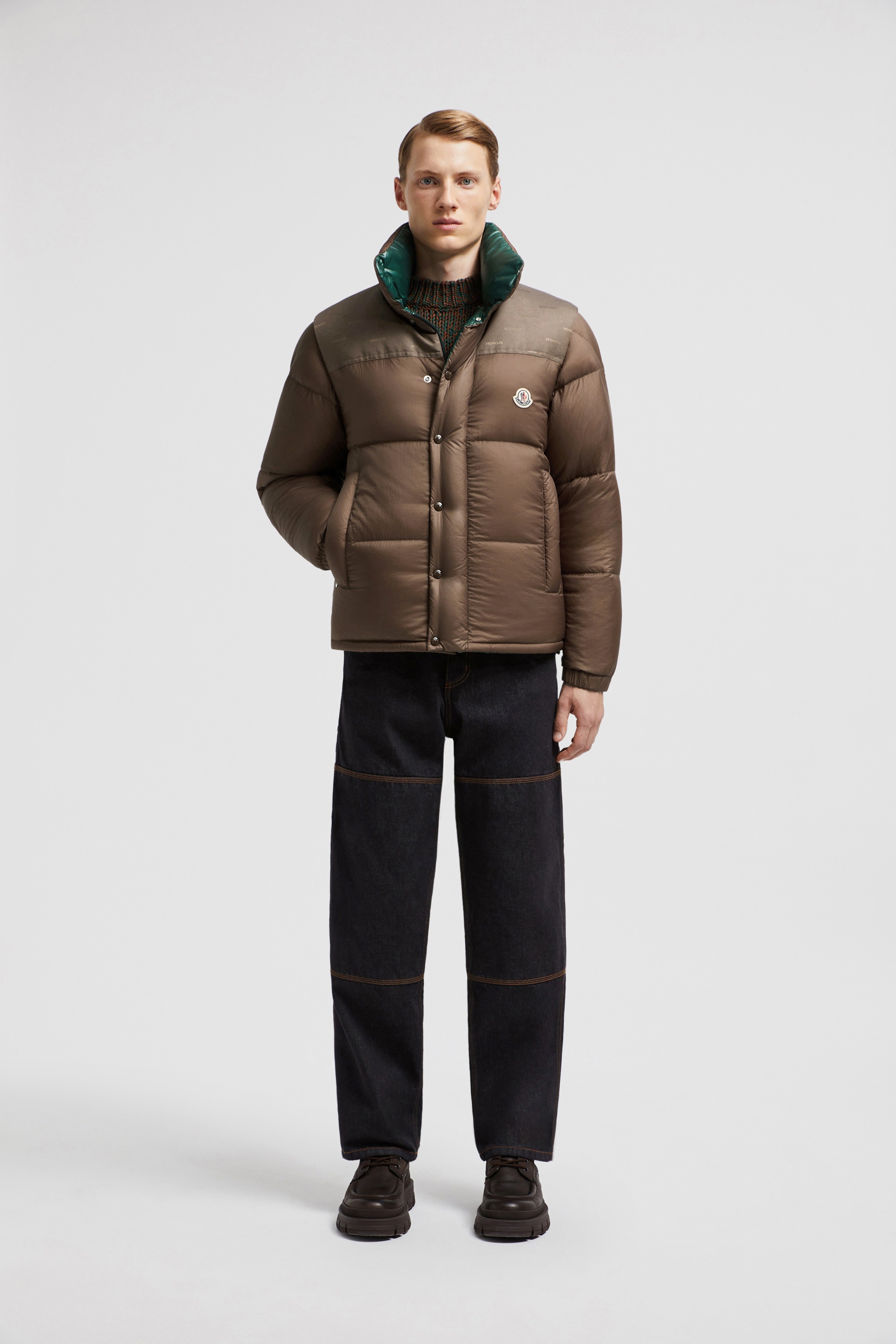 Moncler Moncler Verone Reversible Short Down Jacket | REVERSIBLE