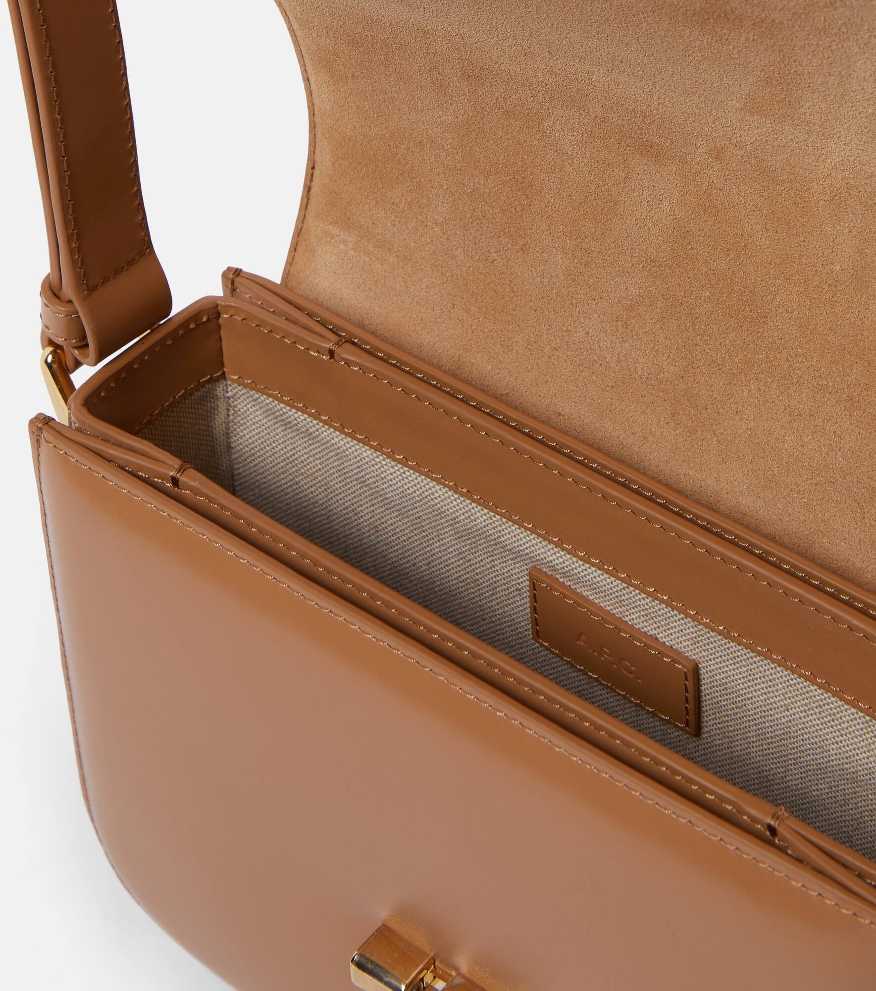 A.P.C. Grace Small leather shoulder bag | REVERSIBLE
