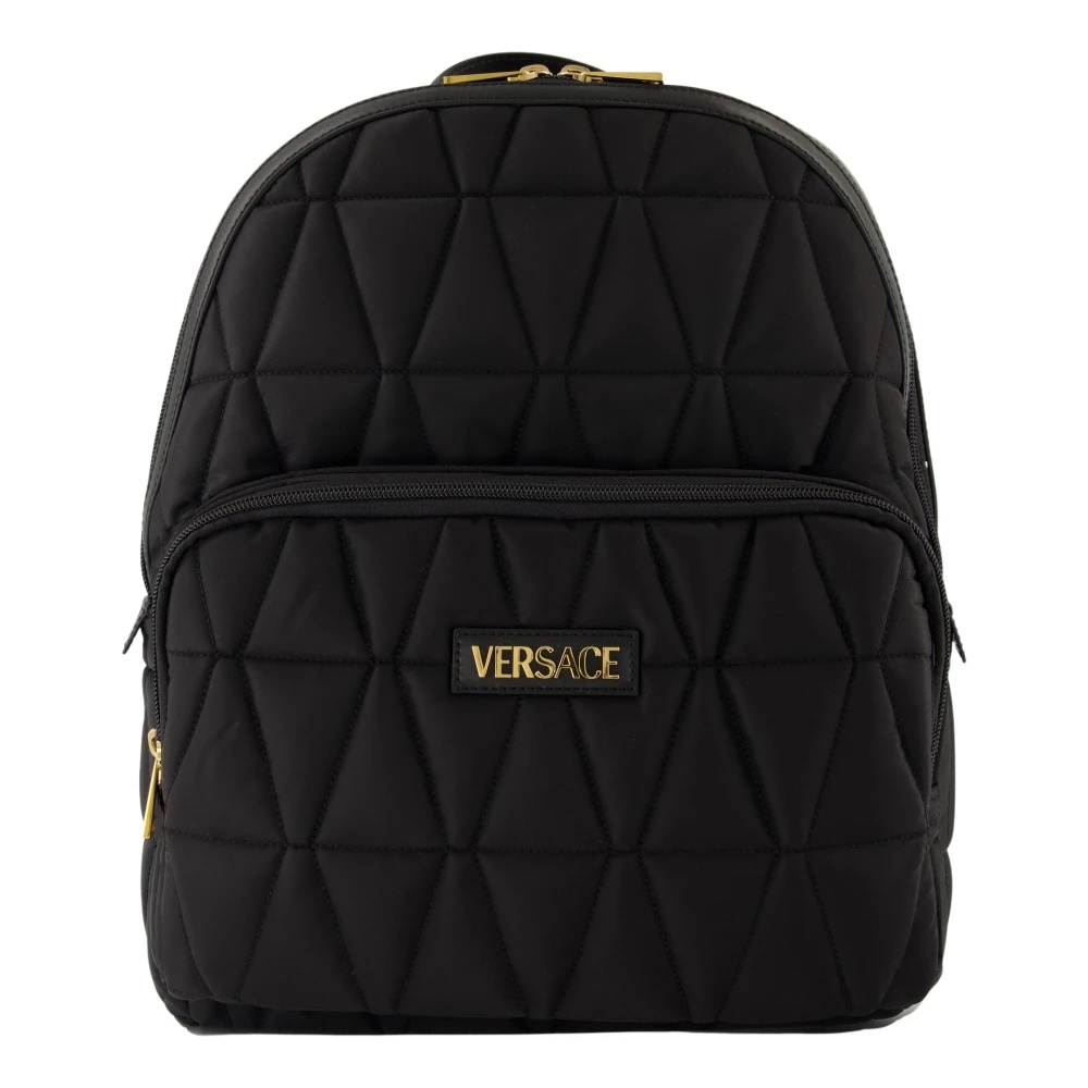 VERSACE QUILTED NYLON BACKPACK SPRING-SUMMER 2025 | miinto | REVERSIBLE
