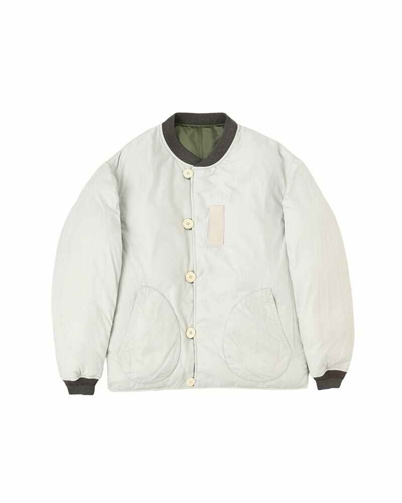 visvim CORPS DOWN JKT GREEN | REVERSIBLE