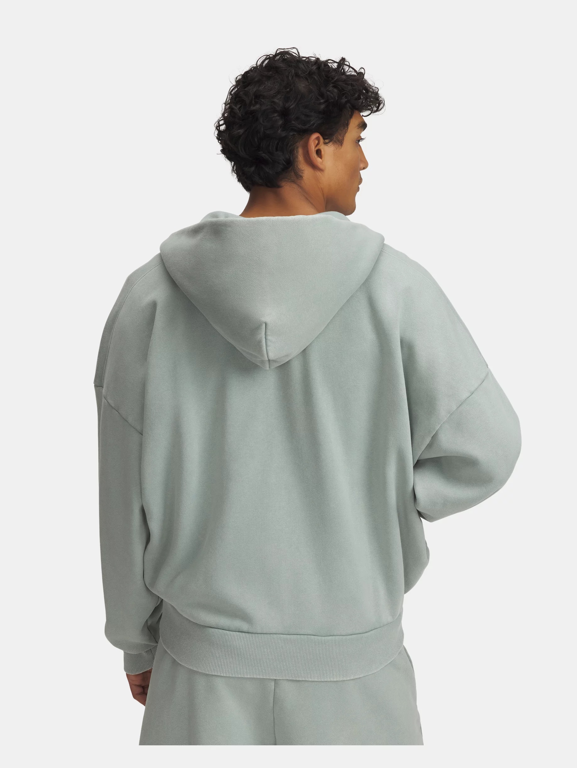 Under Armour Men's UA Icon Heavyweight Fleece Wash Full-Zip | REVERSIBLE