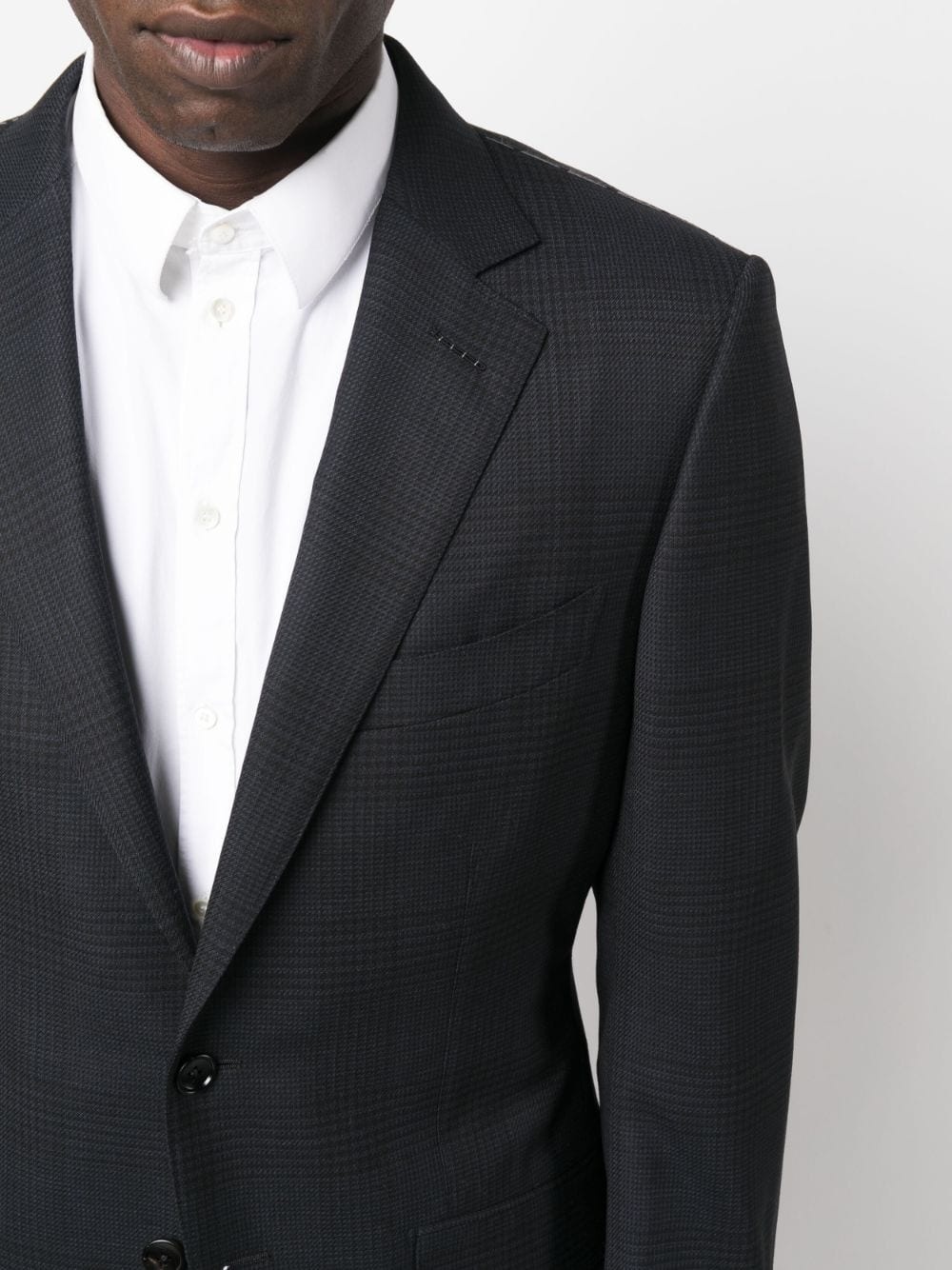 TOM FORD STRETCH PRINCE OF WALES O`CONNOR SUIT | REVERSIBLE