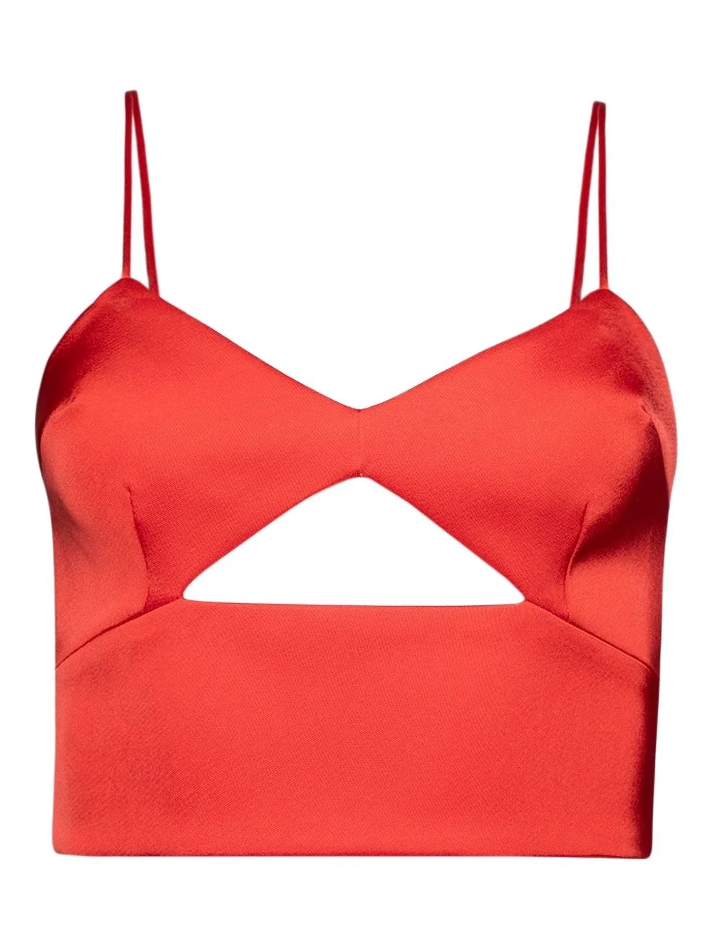 David Koma cut-out spaghetti-straps top - PF25DK03T | REVERSIBLE