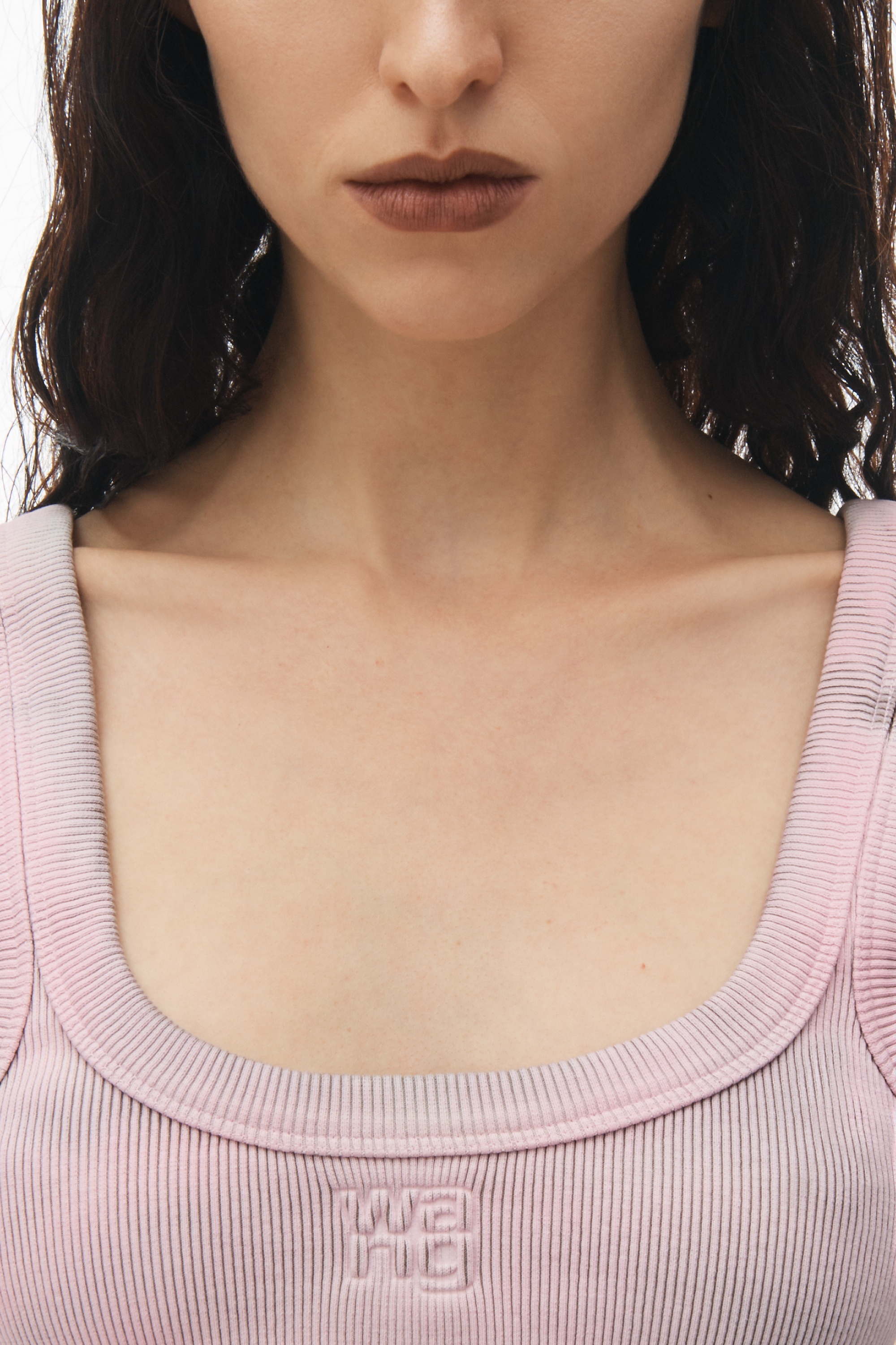 Alexander Wang Logo Tank Bra | REVERSIBLE