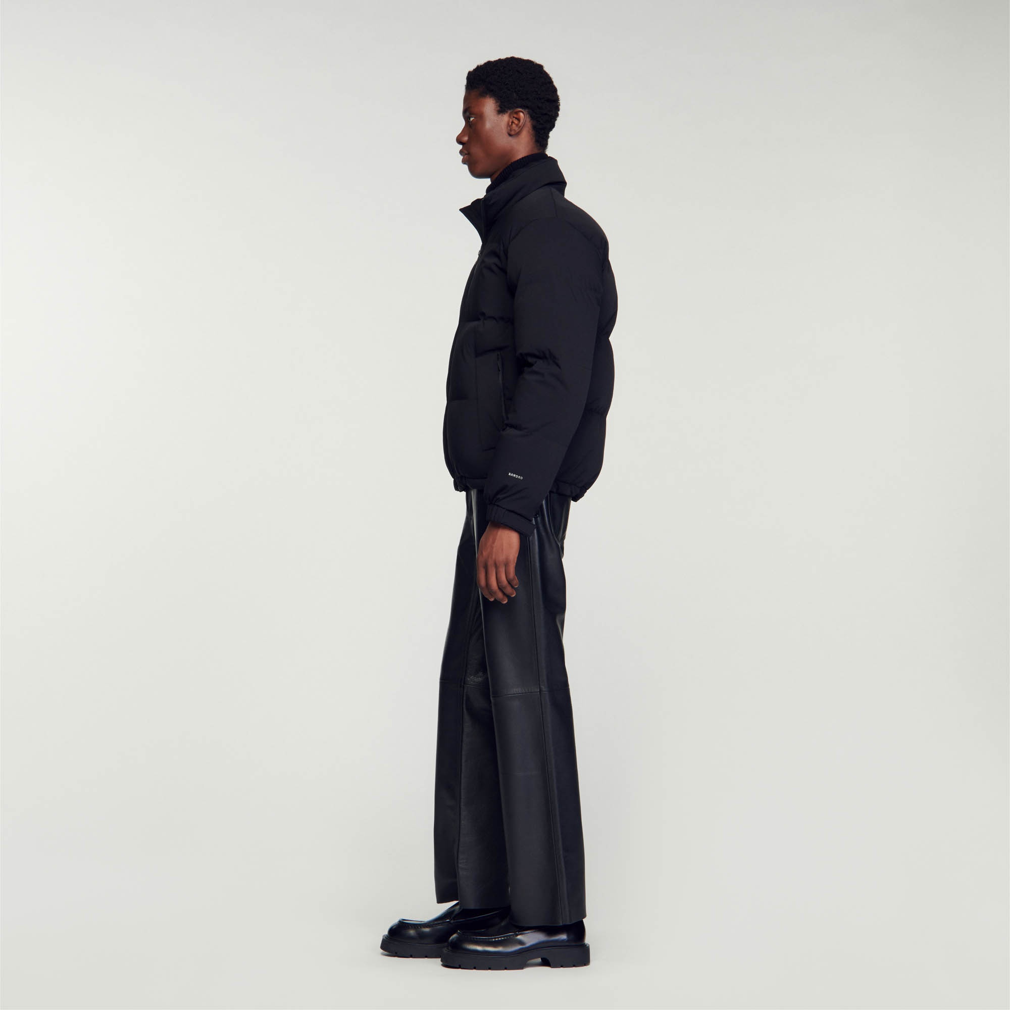 Sandro Oversized puffer jacket | REVERSIBLE