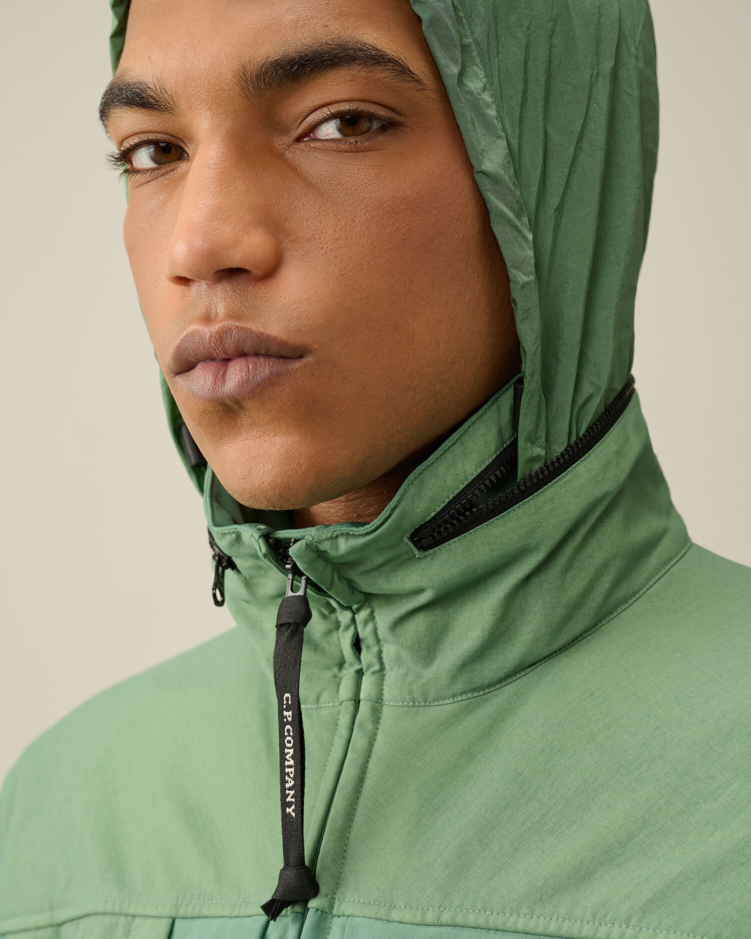 C.P. Company G.D. Shell Mixed Jacket | REVERSIBLE