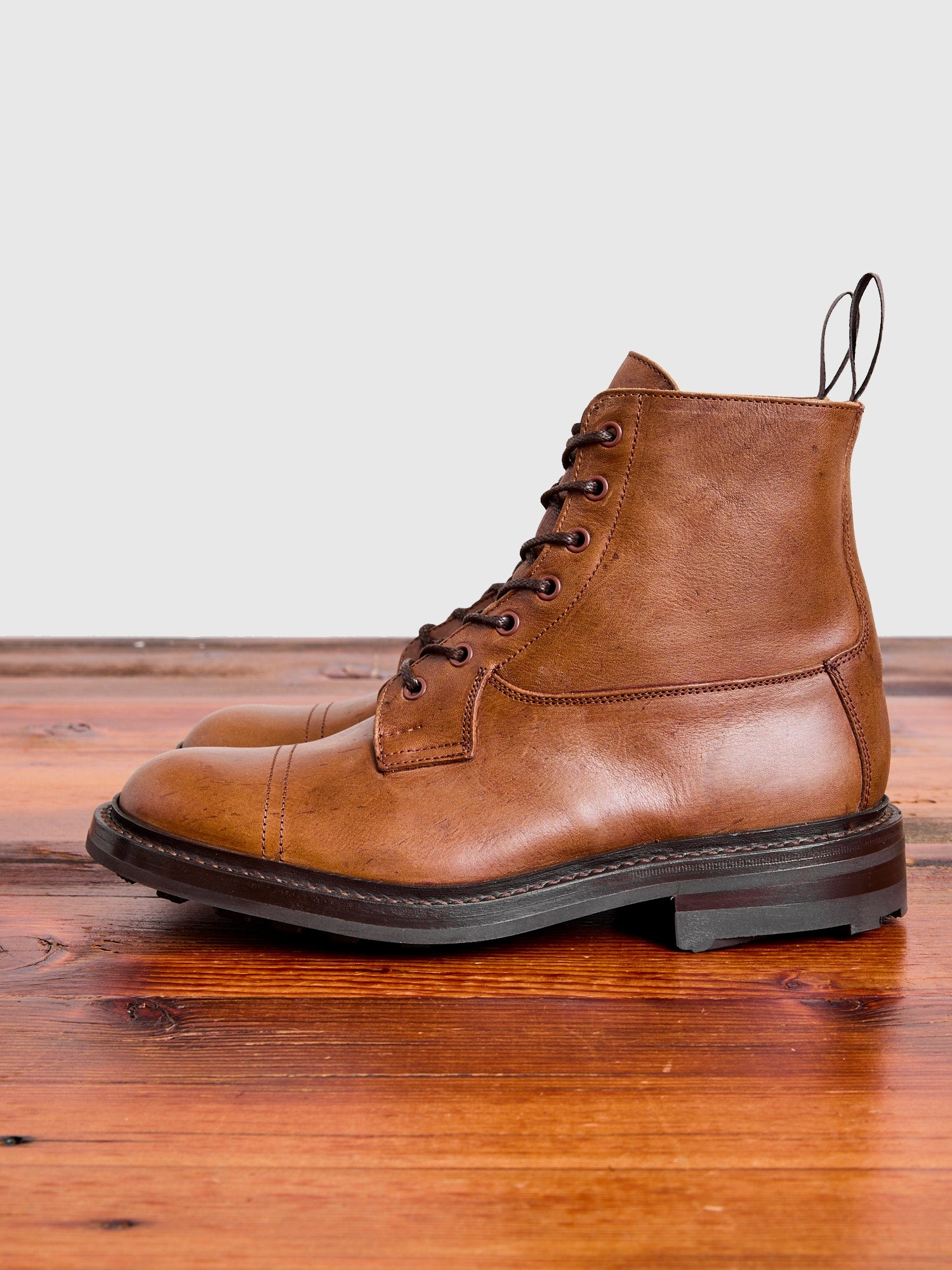 Tricker's Grassmere Country Boot in Gaucho Kudu | REVERSIBLE