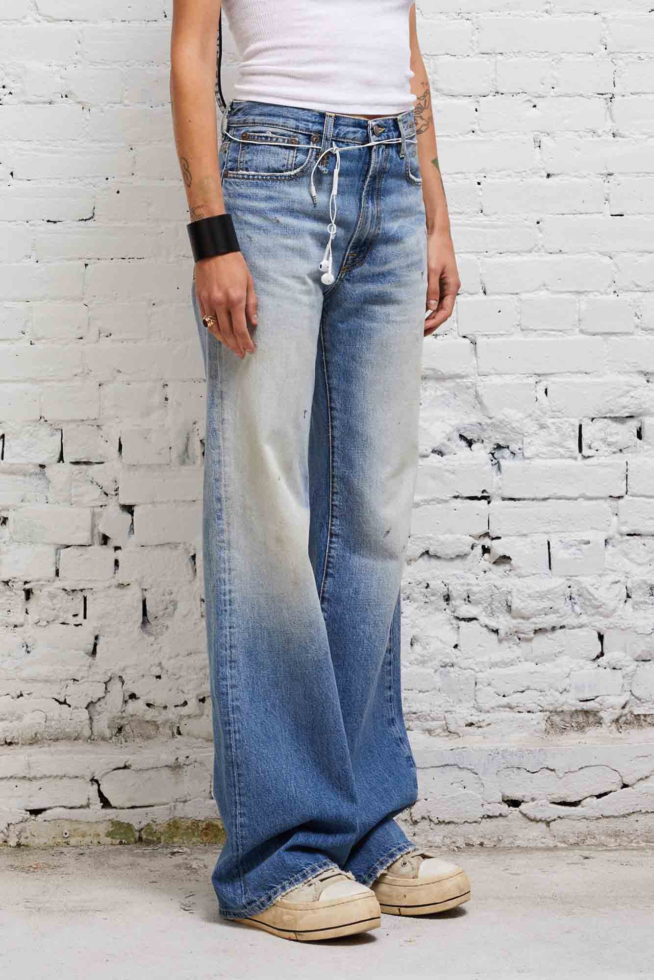 R13 JANE JEAN - TURNER BLUE | REVERSIBLE