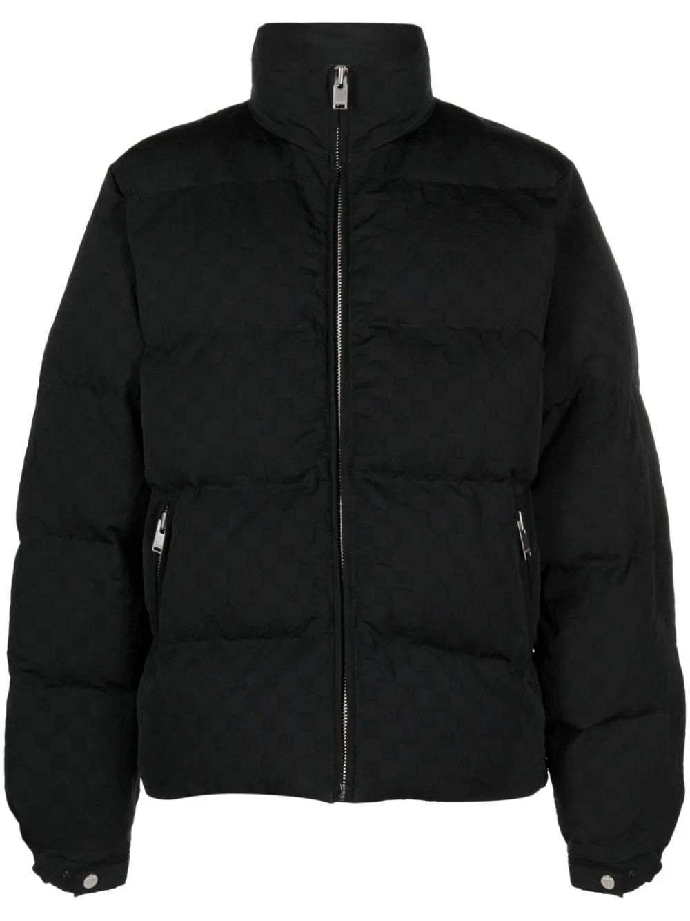 MISBHV monogram-embossed puffer jacket | REVERSIBLE