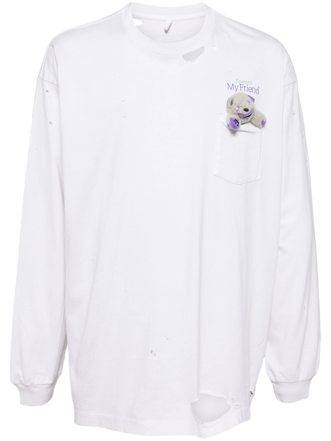 doublet T-Shirt With My Friend | club21 | REVERSIBLE doublet T-Shirt With My Friend | club21 | REVERSIBLE