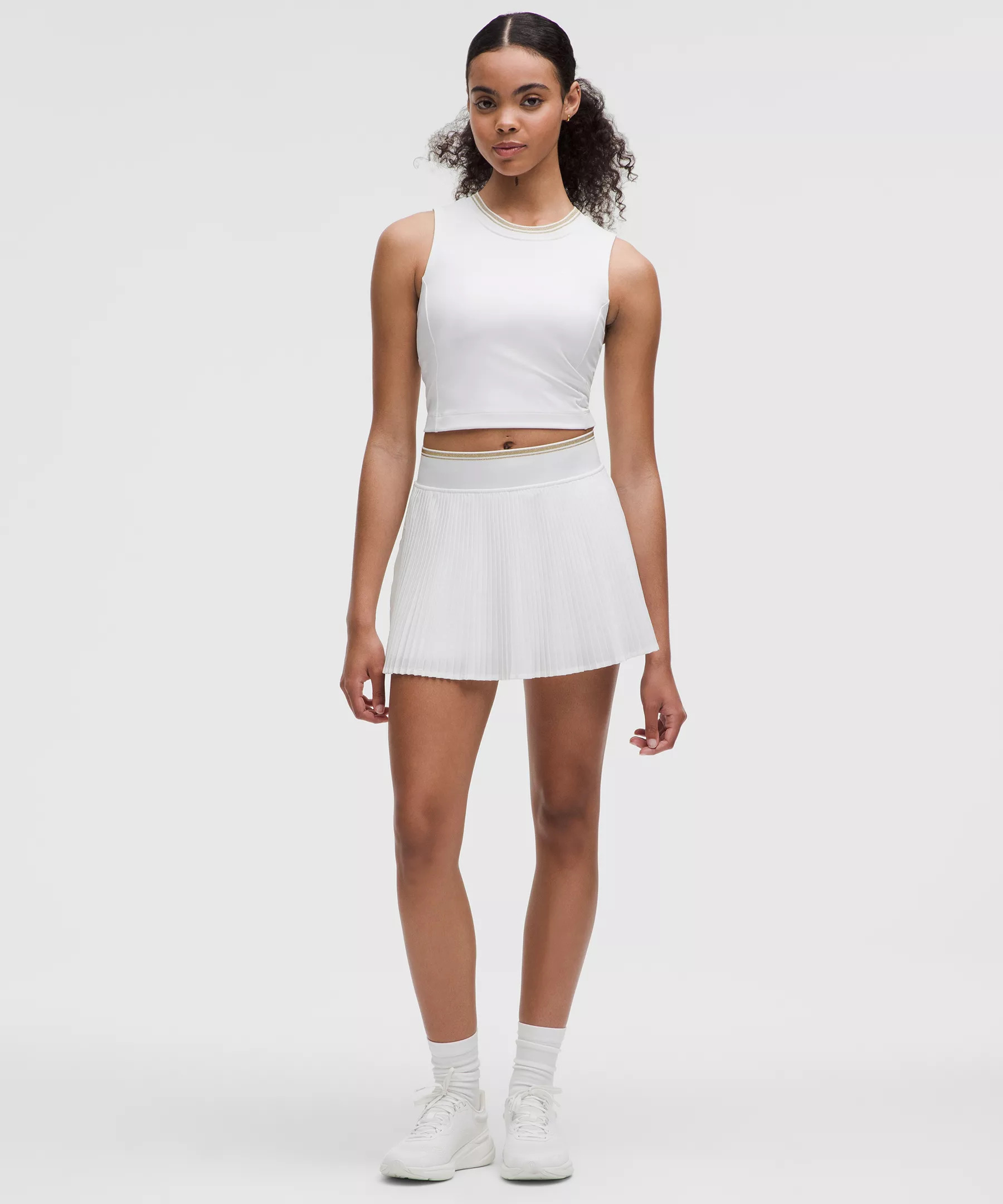 lululemon Varsity Scoop-Neck Tennis Tank Top *Sparkle | REVERSIBLE