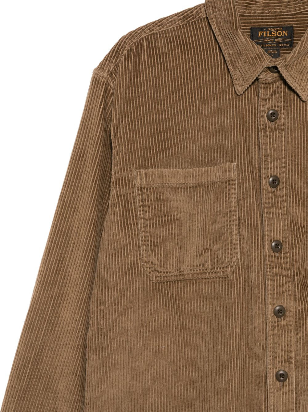 FILSON corduroy patch-pocket shirt | REVERSIBLE