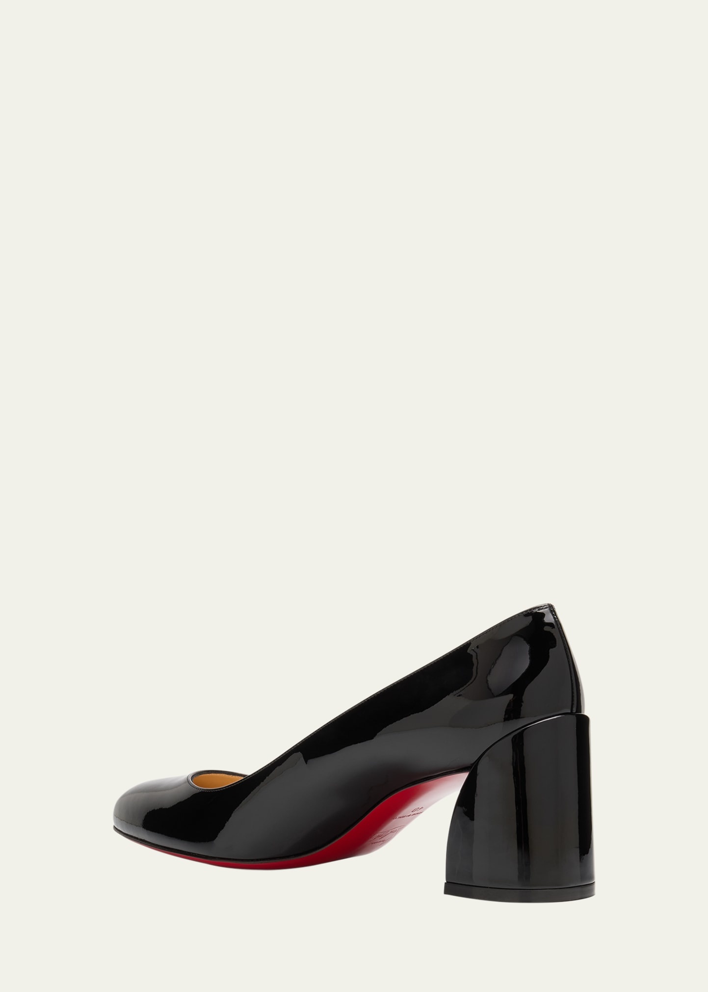 Christian Louboutin Miss Sab Patent Red Sole Sandals | REVERSIBLE