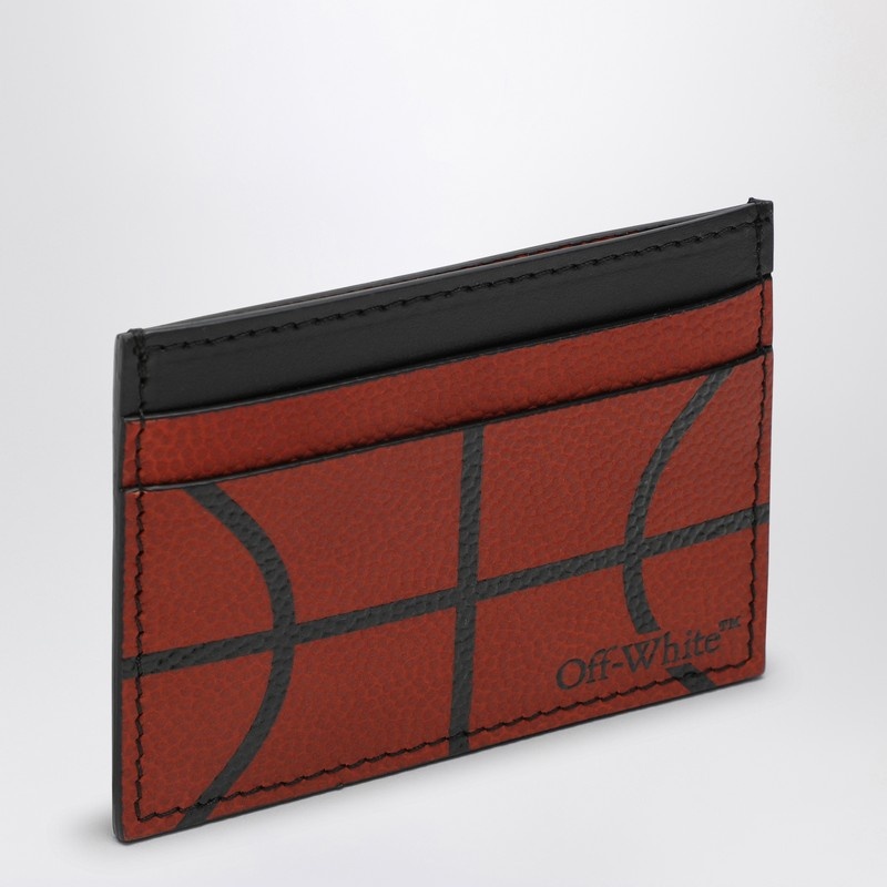 Off-White Leather basketball card holder | REVERSIBLE
