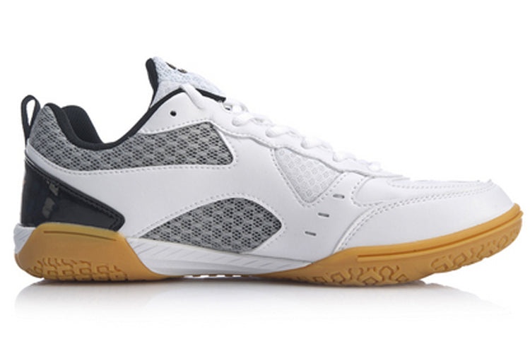 Li-Ning Li-Ning Ma Long Signature Table Tennis Shoes 'White Black ...