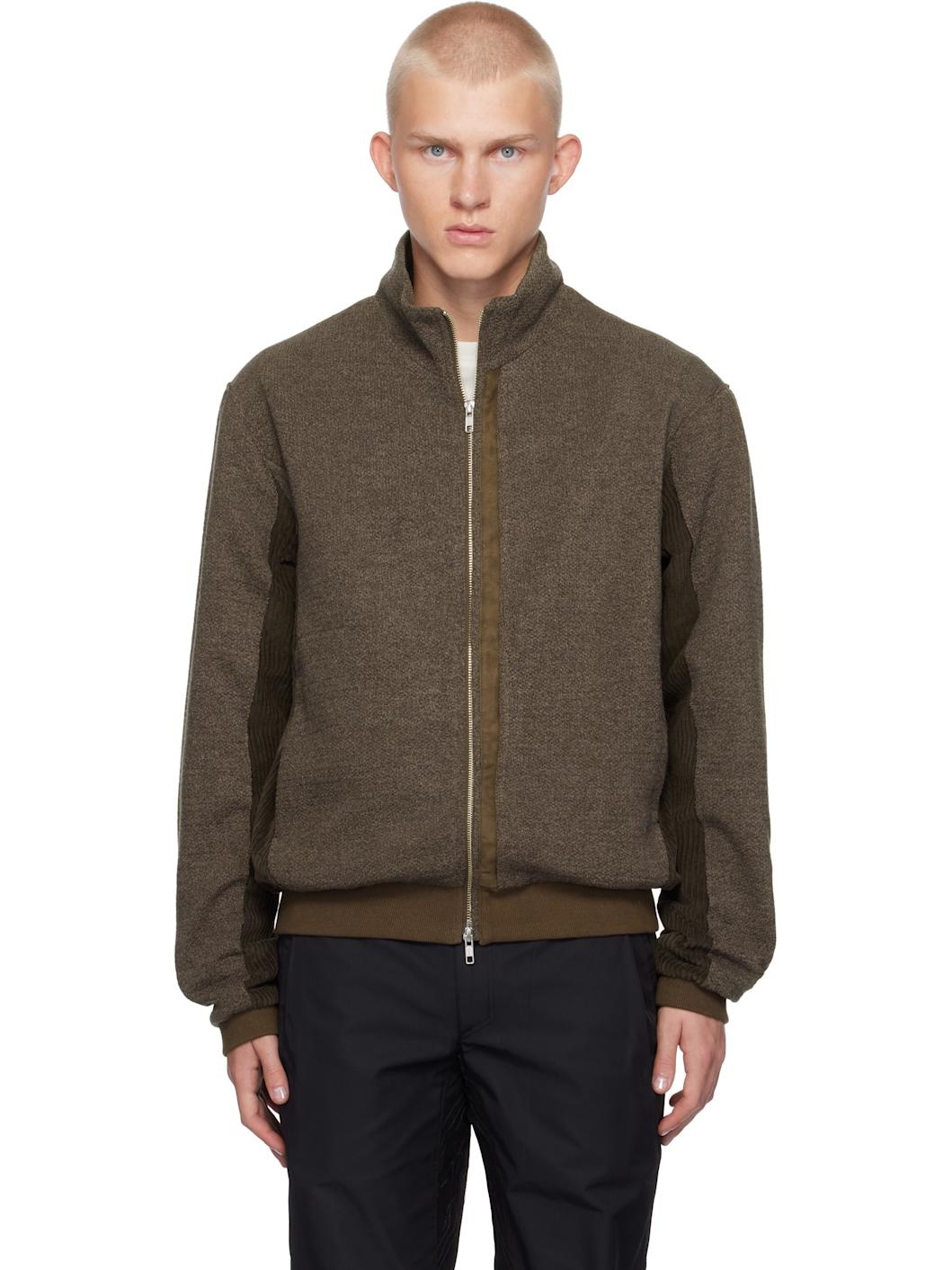 XLIM SSENSE Exclusive Brown EP.6 01 Jersey Jacket | REVERSIBLE