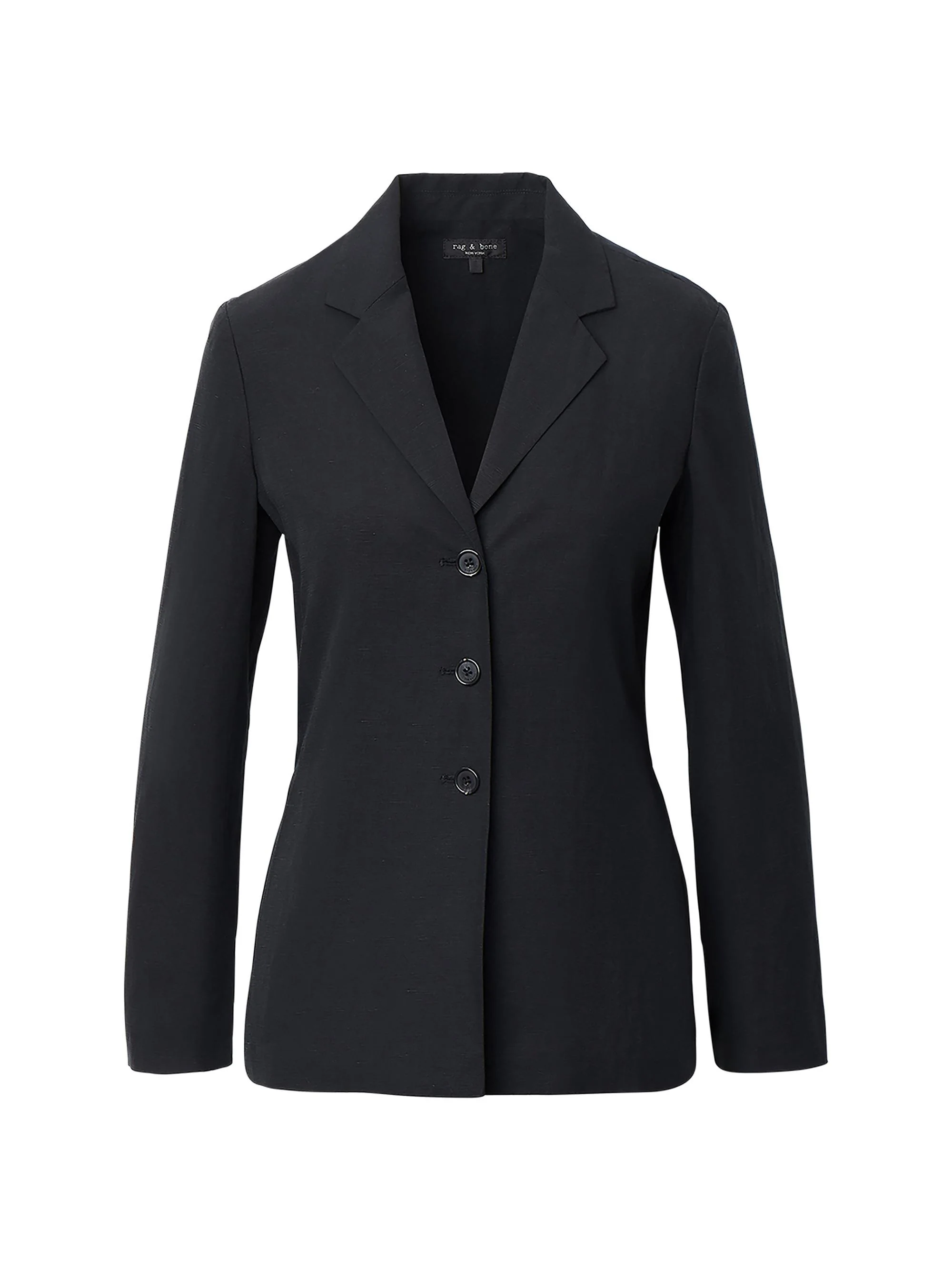 rag & bone Women's Chappell Notch Lapel Blazer - Black - 0400026373862 ...
