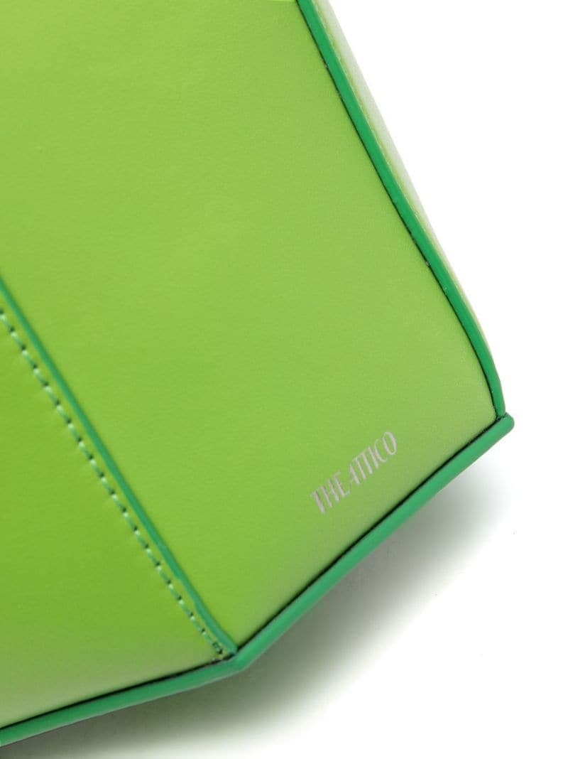 THE ATTICO logo-detail leather tote bag | REVERSIBLE